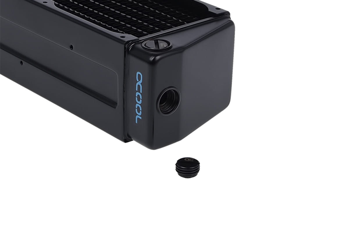 Alphacool NexXxoS UT60 Full Copper X-Flow 80mm Single Radiator ...
