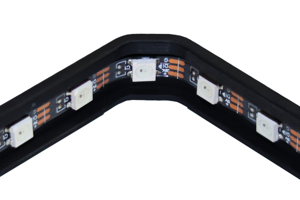Alphacool Aurora XPX Digital RGB frame - black - Watercooling UK