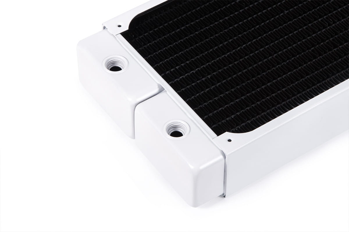 Alphacool NexXxoS XT45 Full Copper 240mm Radiator V.2 - White Special ...