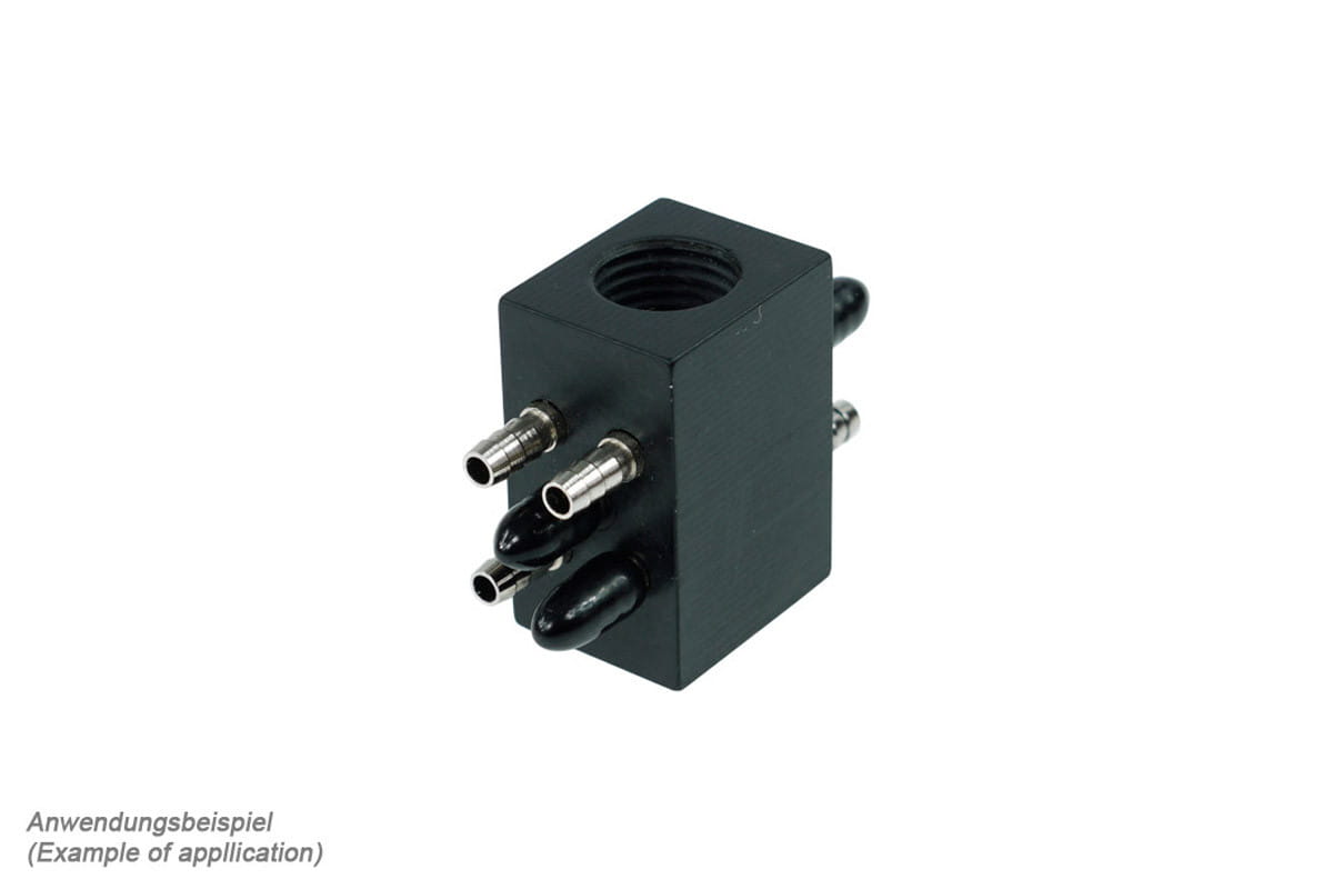 Alphacool MCX seal plug - Black 10 pcs kit - Watercooling UK