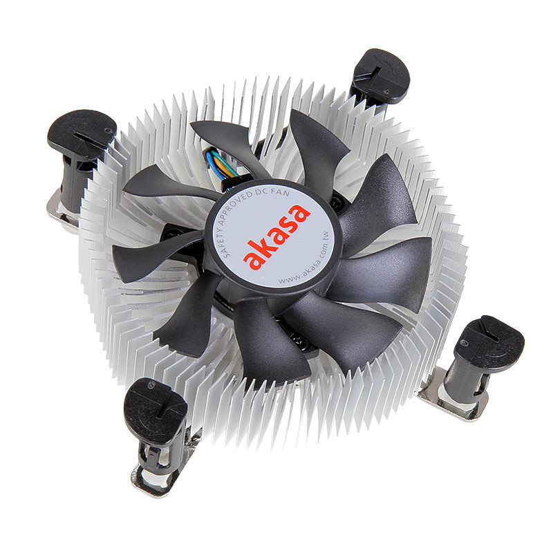 Akasa Low Profile CPU Cooler Intel AK-CCE-7106HP - 74mm - Watercooling UK