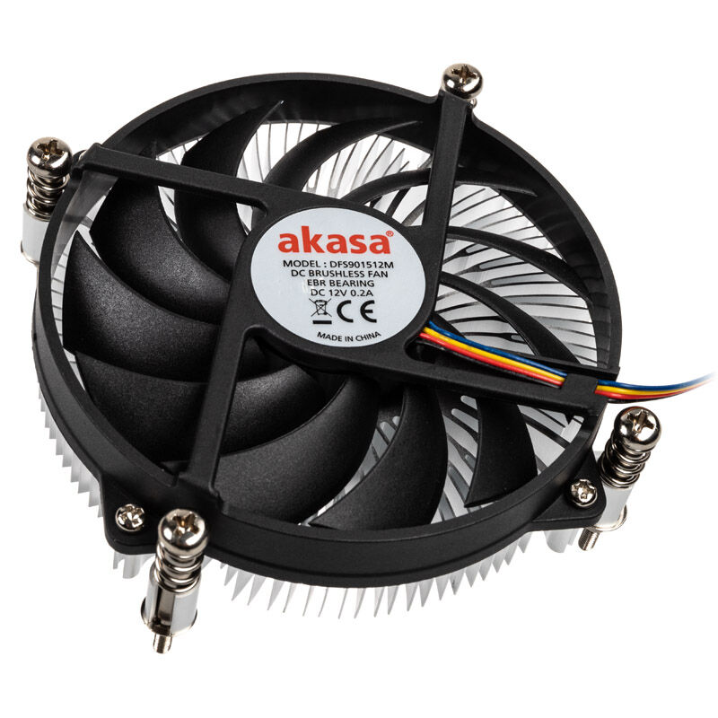 Akasa AK-CC6308EP01 Low Profile CPU Cooler - 92mm - Watercooling UK