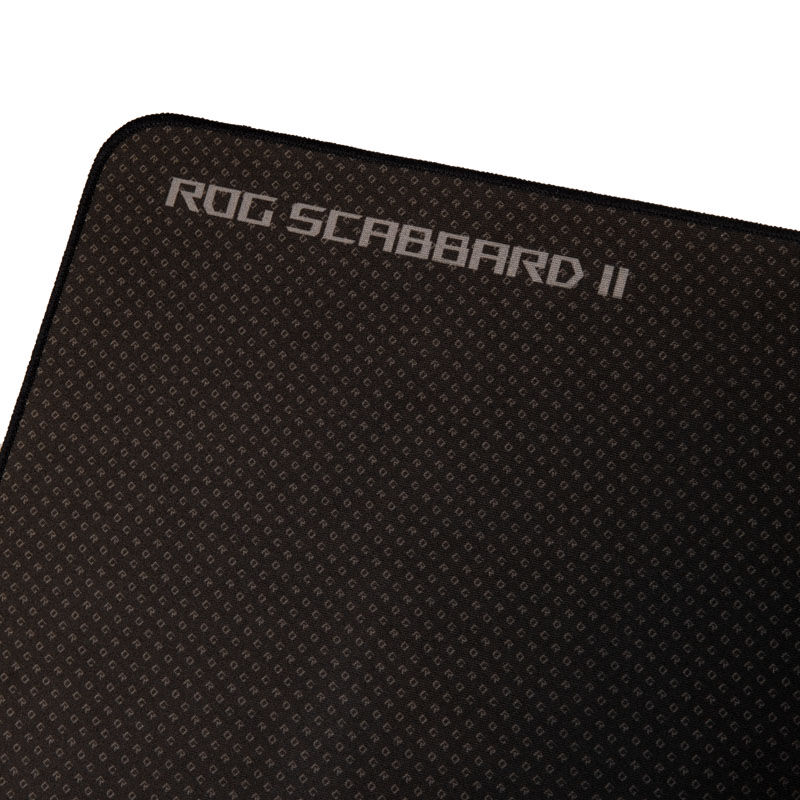 ASUS ROG Scabbard II Gaming Mouse Pad - Black / Red - Watercooling UK