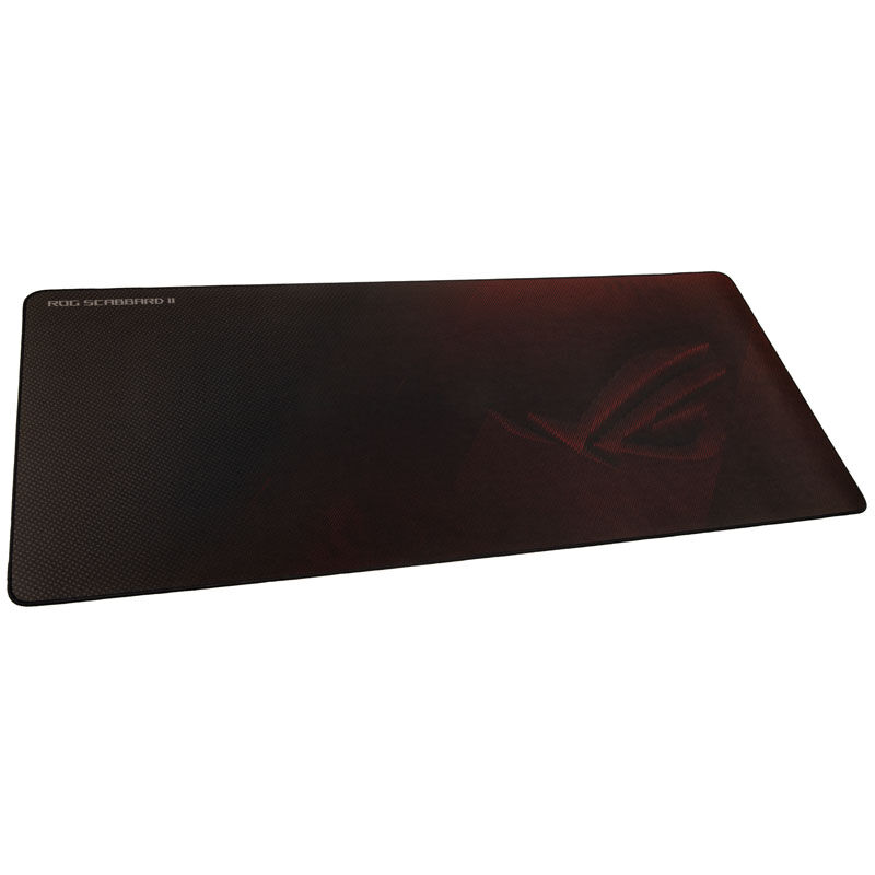 ASUS ROG Scabbard II Gaming Mouse Pad - Black / Red - Watercooling UK