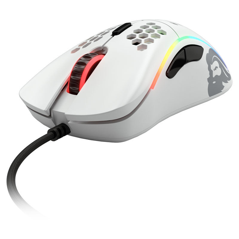 Glorious PC Gaming Race Model D gaming mouse - white, matte ...
