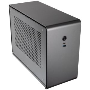 Kolink Rocket v2 aluminum mini-ITX case - titanium gray - Watercooling UK