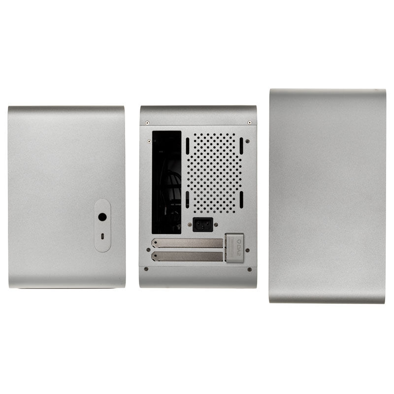 Streacom DA2 Mini ITX Enclosure - Silver - Watercooling UK