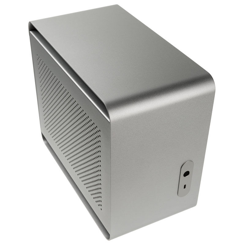 Streacom DA2 Mini ITX Enclosure - Silver - Watercooling UK