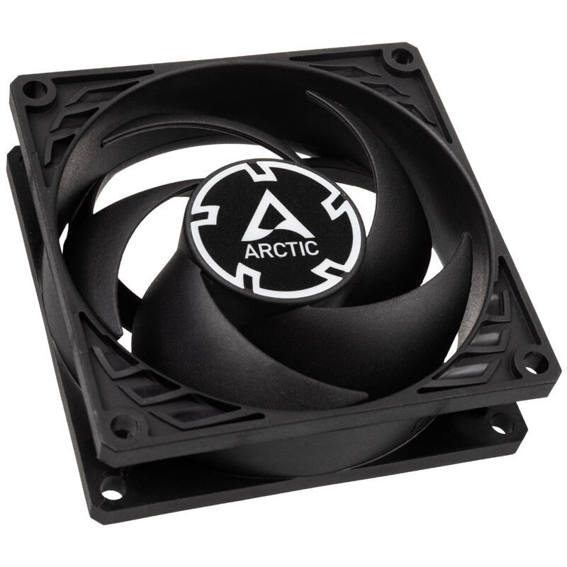 Arctic P8 PWM PST fan, black - 80mm - Watercooling UK