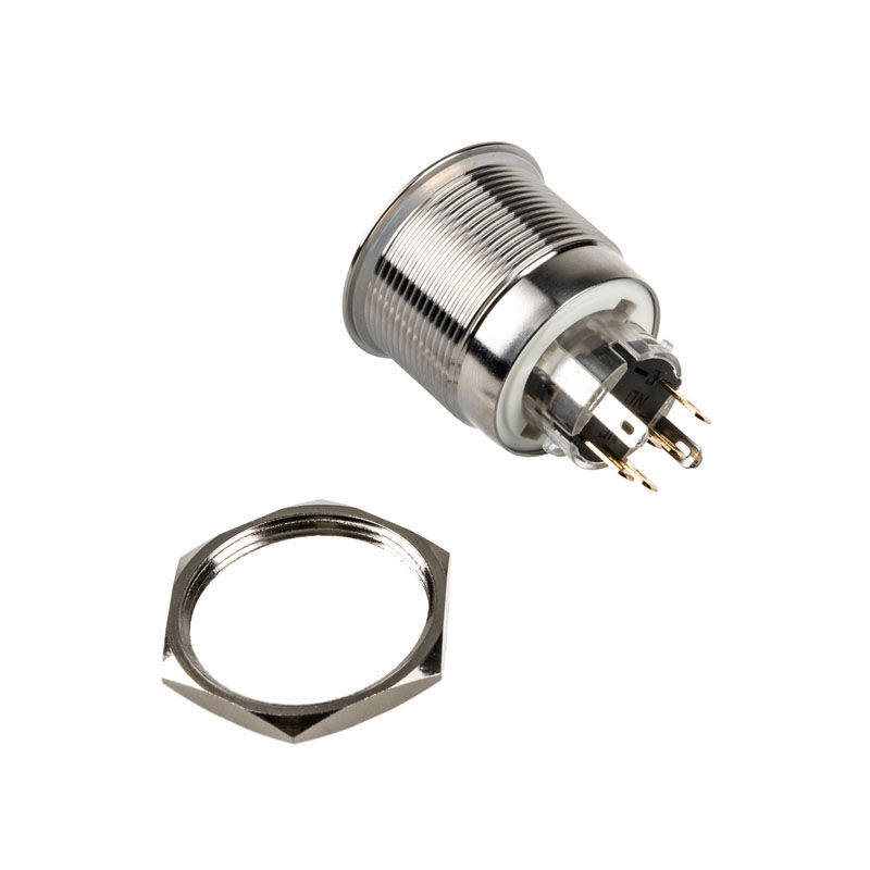 DimasTech Vandalism Switch / Button 25mm, Silverline Dot - RGB ...