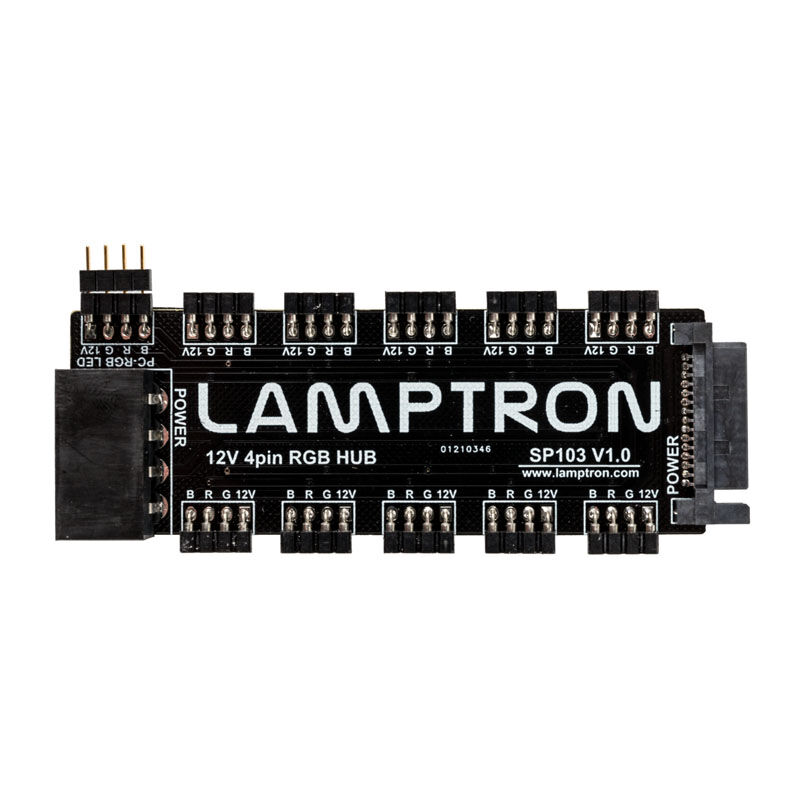 Lamptron SP103 10x RGB Hub for Aura, Fusion and Mystic - Watercooling UK