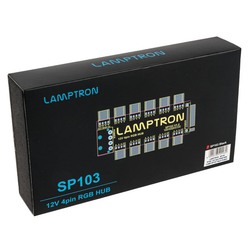 Lamptron SP103 10x RGB Hub for Aura, Fusion and Mystic - Watercooling UK