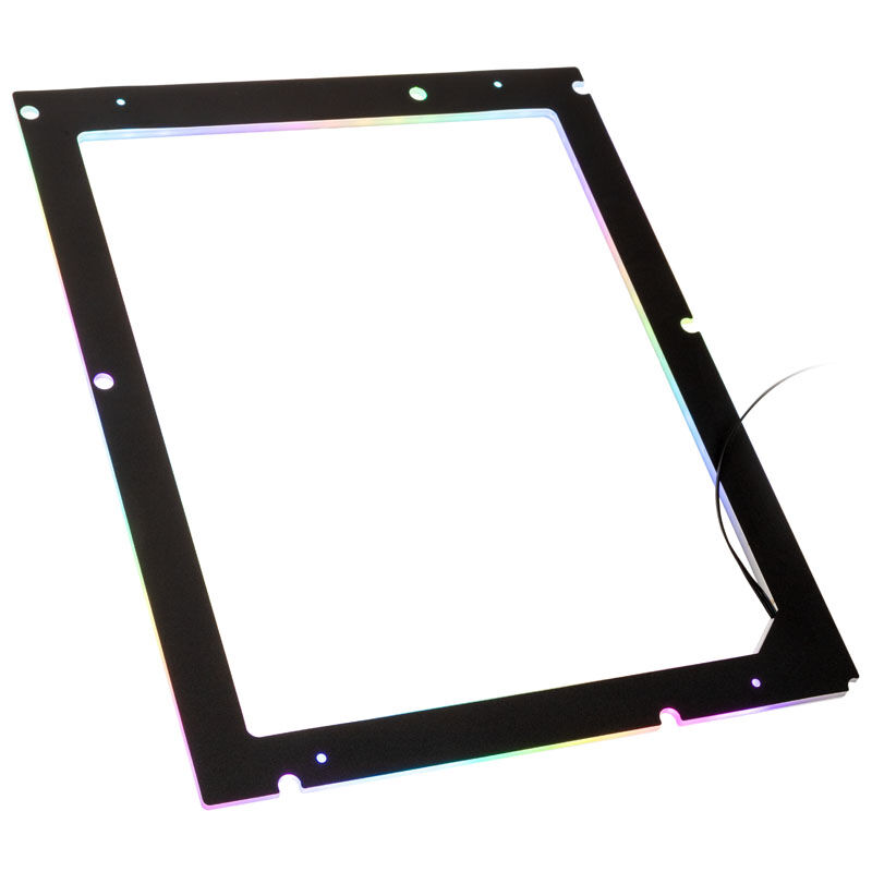 Lamptron ATX mainboard ARGB LED frame - black - Watercooling UK