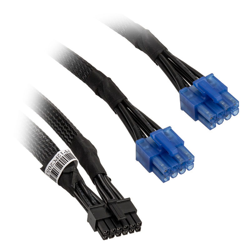Silverstone 2x 8-pin PCIe to 12-pin PCIe GPU cables for modular power ...