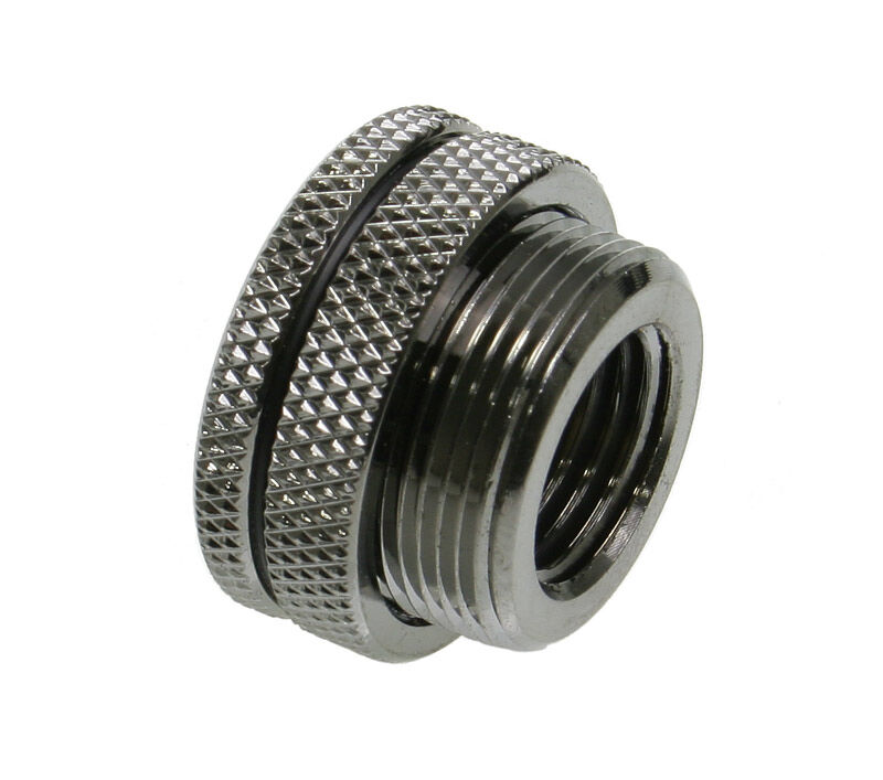 Bitspower Fill Port 1/4 inch - Shiny Black - Watercooling UK