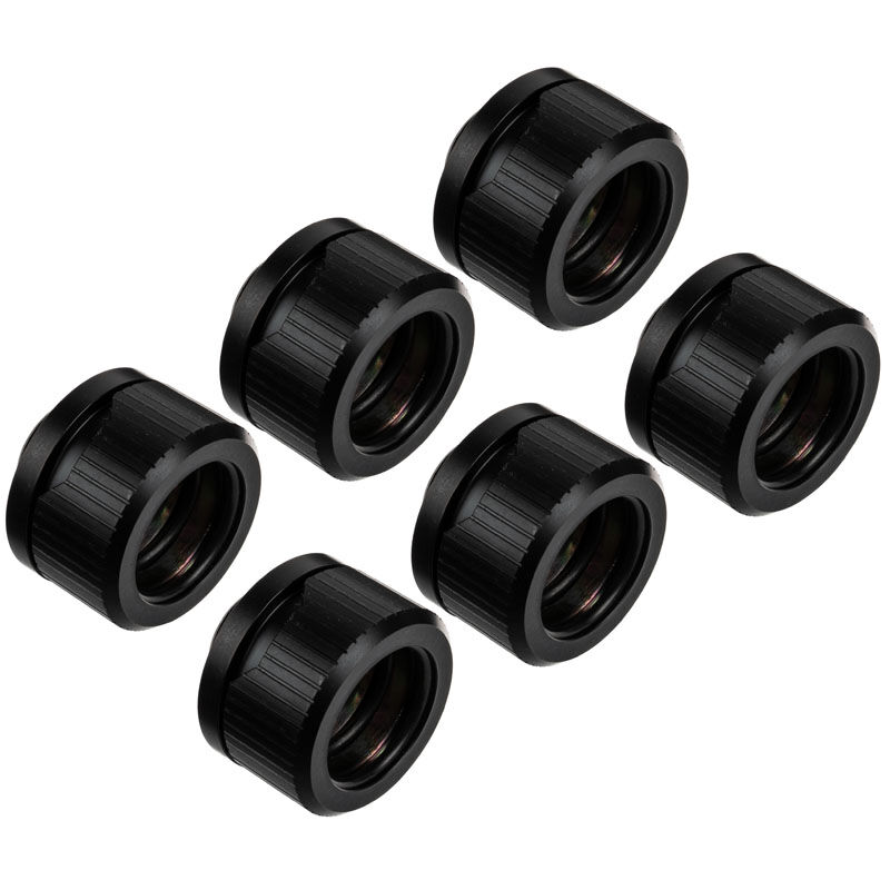 EK-Quantum Torque 6-Pack HTC 16 - Black - Watercooling UK