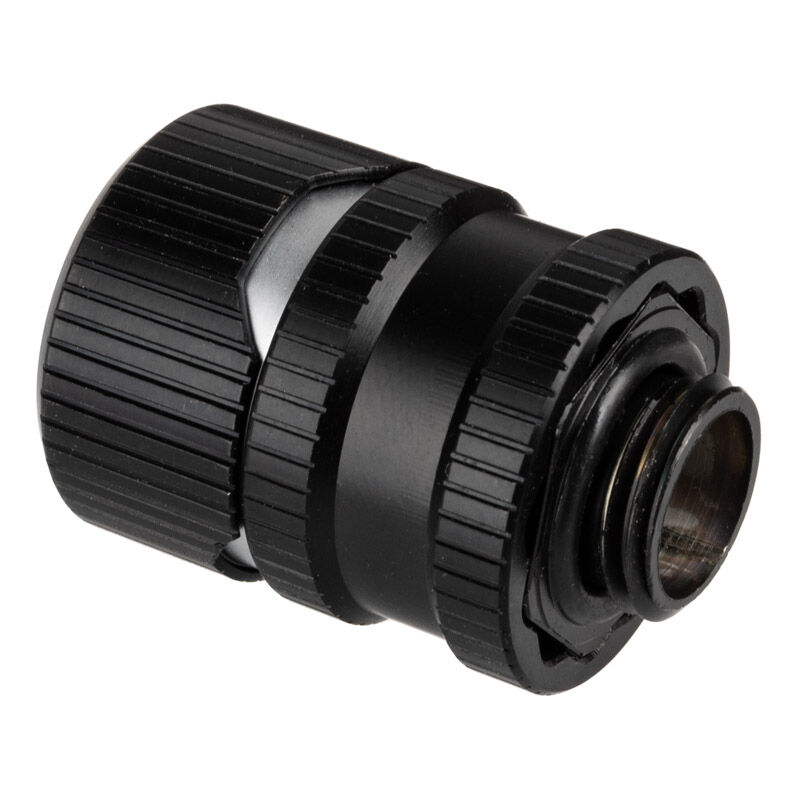 EK Water Blocks EK-Quantum Torque Drain Valve - Black - Watercooling UK