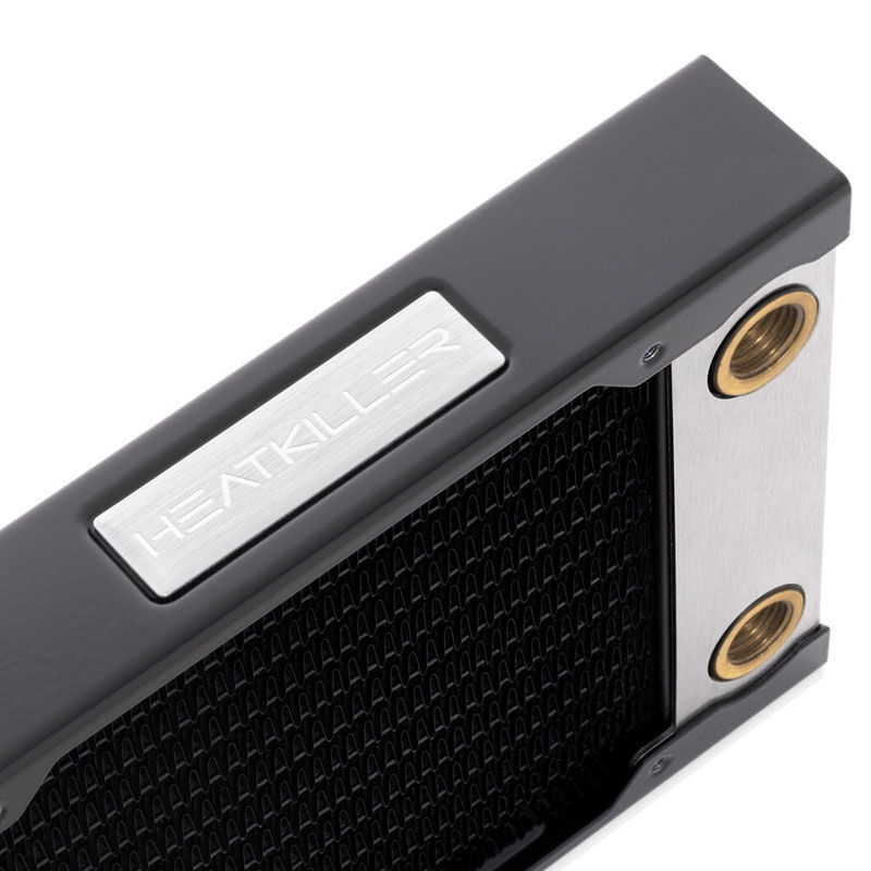 Water cool Heatkiller RAD 360-S radiator - black - Watercooling UK