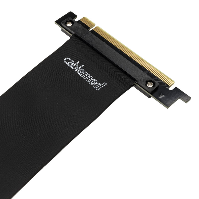 CableMod vertical graphics card support with PCIe x16 riser cable, 1x ...
