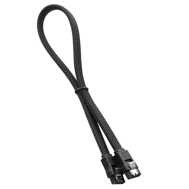CableMod ModMesh SATA 3 Cable 60cm - black - Watercooling UK