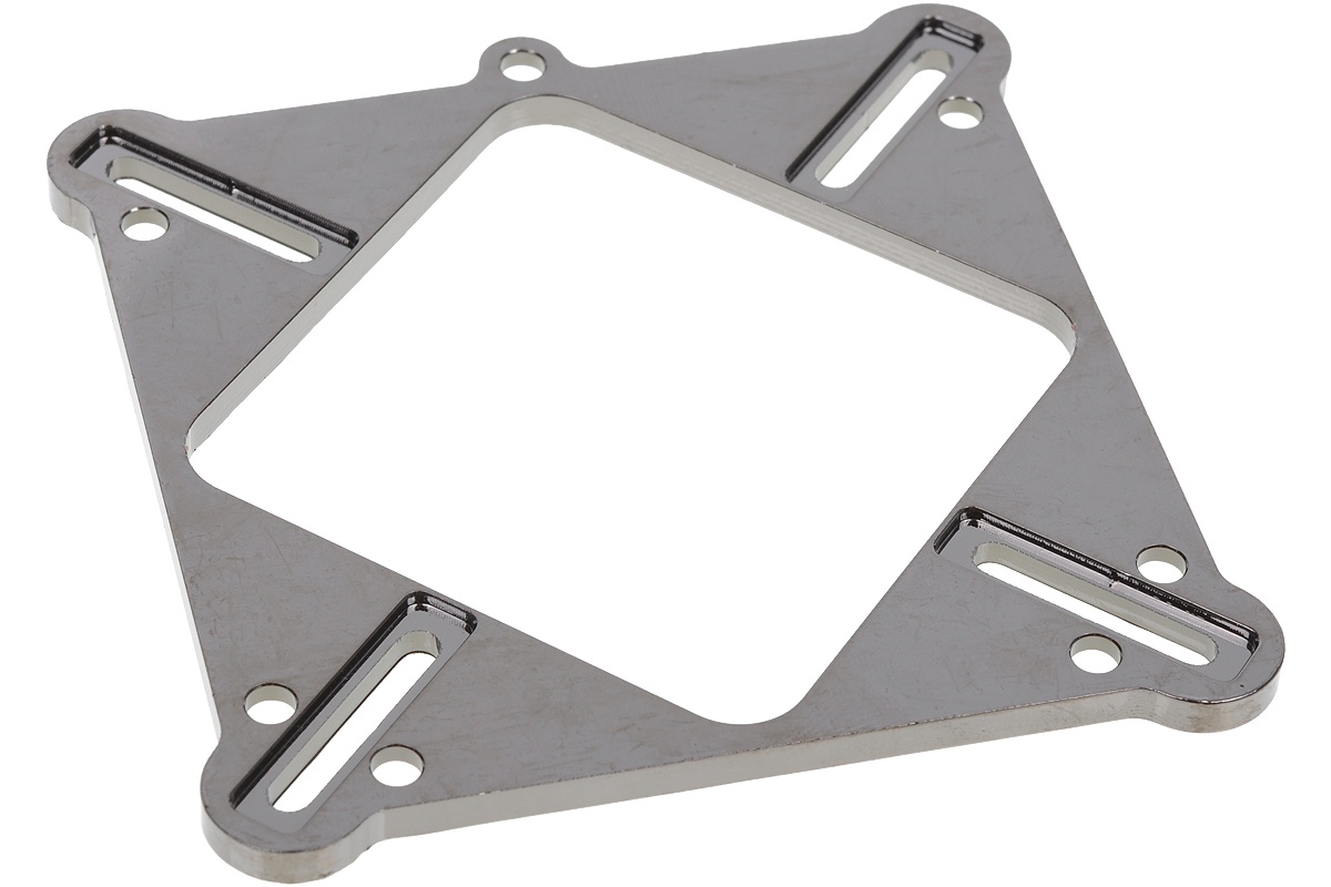 Alphacool NexXxos GPX Solo mounting bracket - Nickel - Watercooling UK