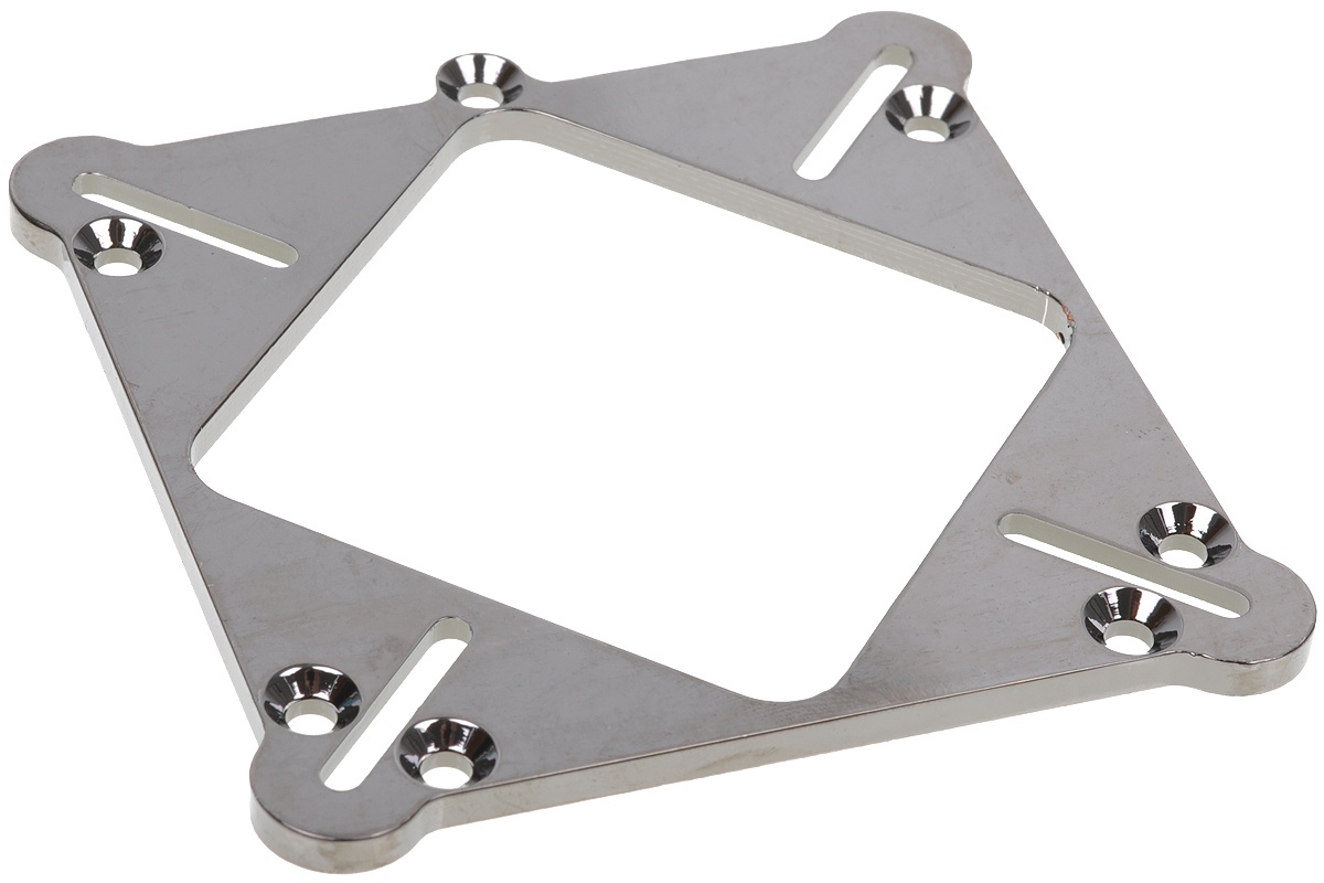 Alphacool NexXxos GPX Solo mounting bracket - Nickel - Watercooling UK