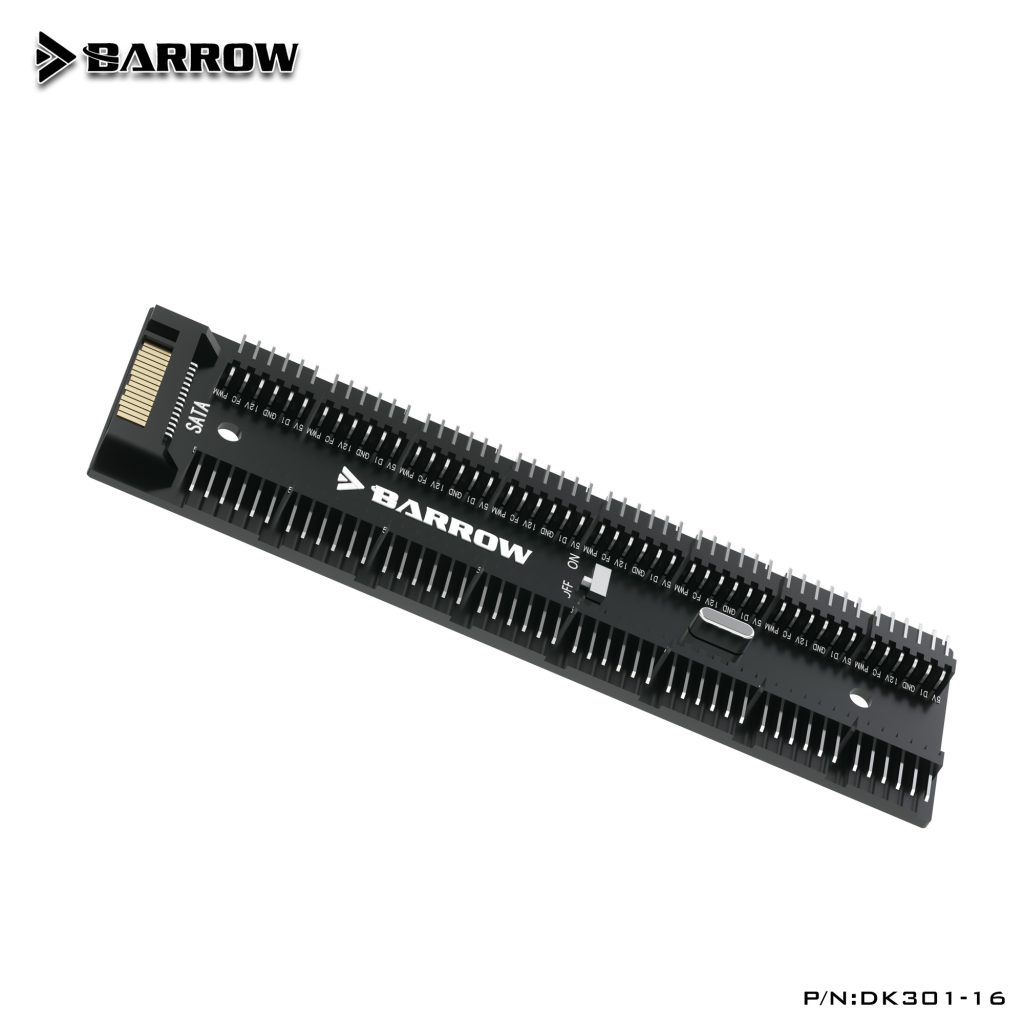Barrow 16 Channel SATAPower, 6Pin - 5v RGB Controller with Remote ...