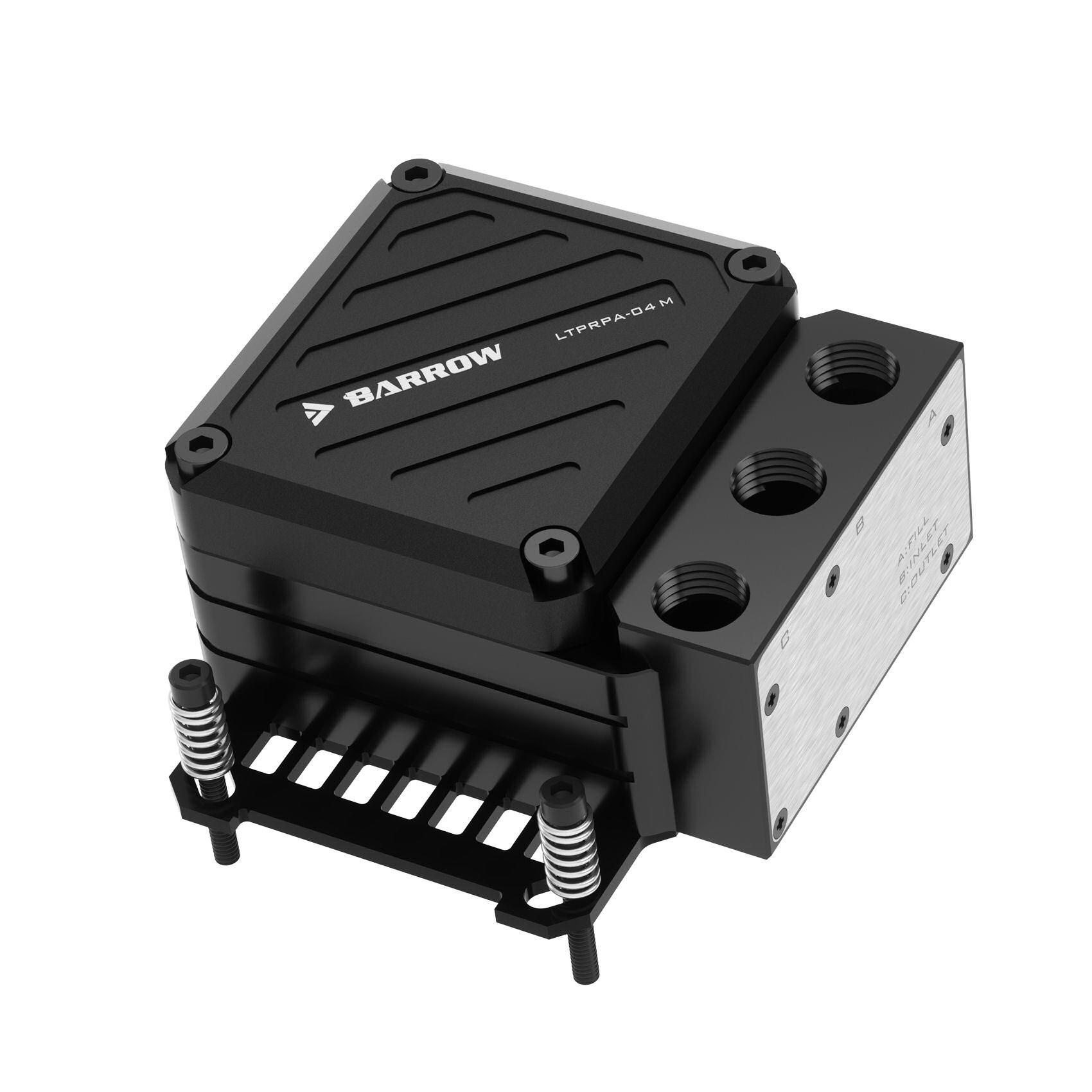 Barrow CPU Waterblock with Integrated 10W PWM Pump - AMD AM4, AM5 ...