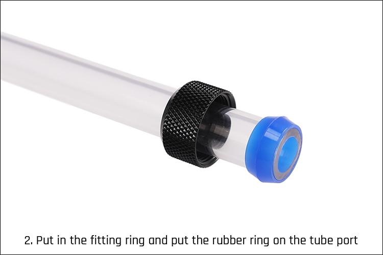 Barrow G1/4 - 14mm OD Anti Off Rubber Seal Hard Tube Compression ...