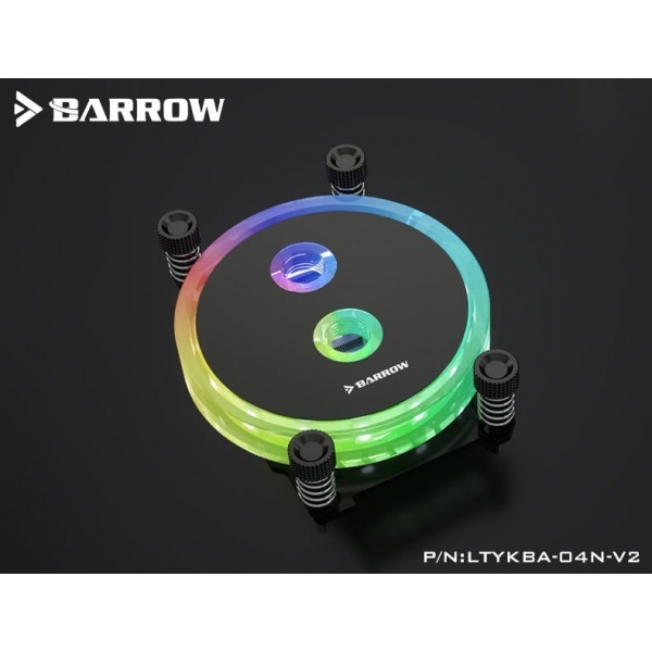 Barrow Supreme Infinity Mirror CPU Waterblock, LRC 2.0 RGB, INTEL 115x ...