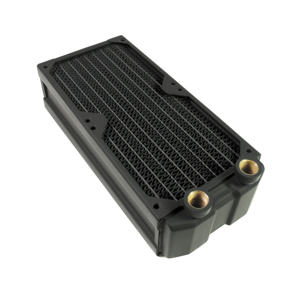 Black Ice Nemesis GTX M184 MICRO Radiator - Black - Watercooling UK
