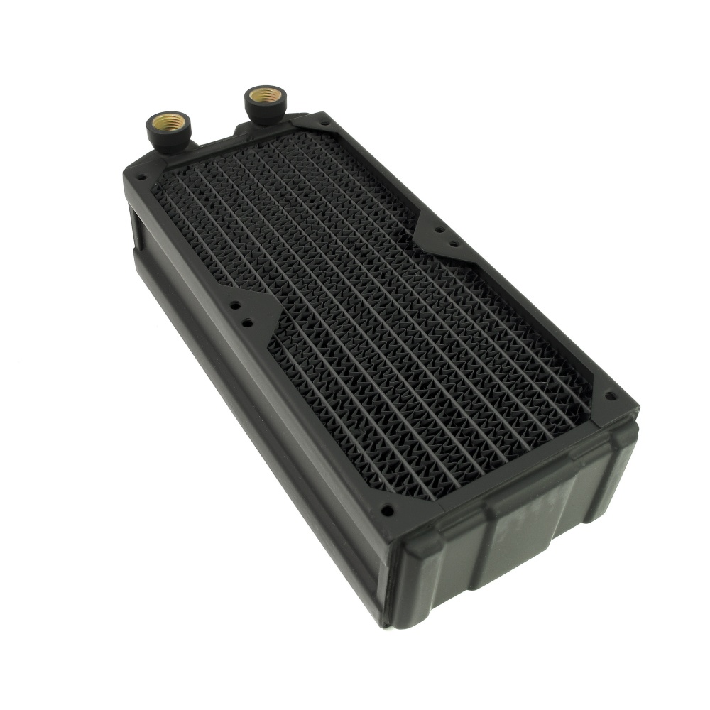 Black Ice Nemesis GTX M184 MICRO Radiator - Black - Watercooling UK