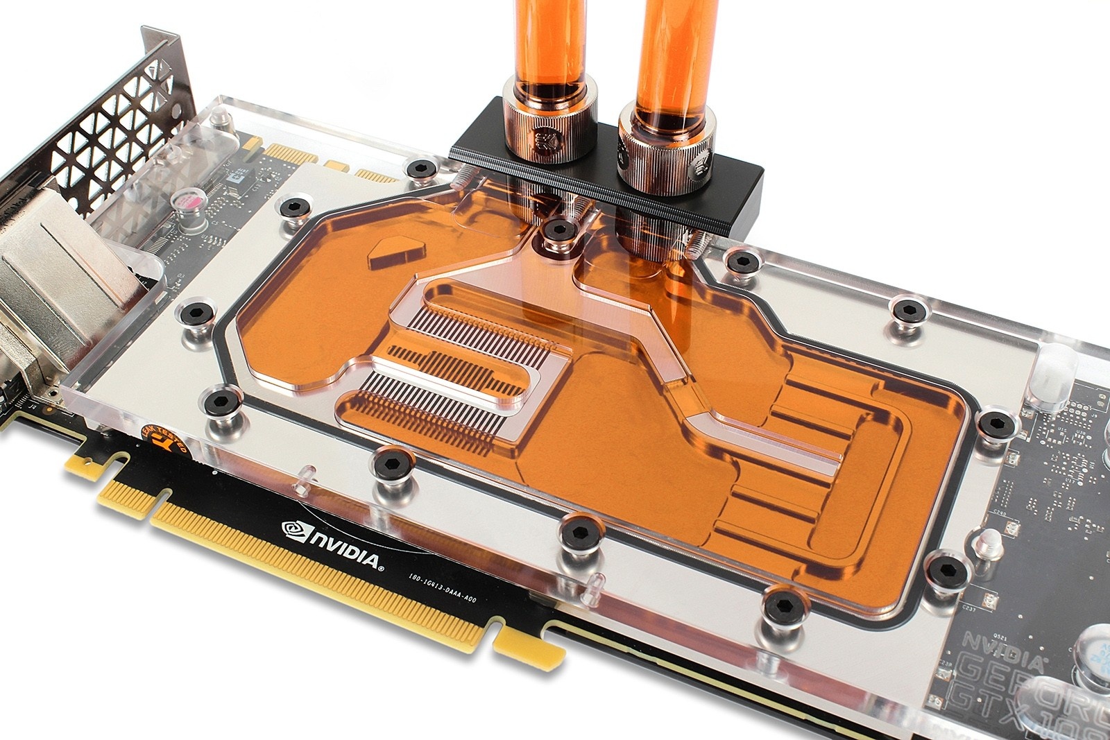 EK Water Blocks EK-CryoFuel Amber Orange (Premix 1000mL) - Watercooling UK