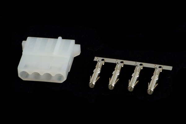Molex 4 Pin plug (Male) - Watercooling UK