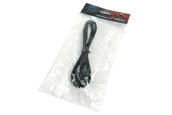 Phobya 4Pin Molex power extension 60cm - black - Watercooling UK