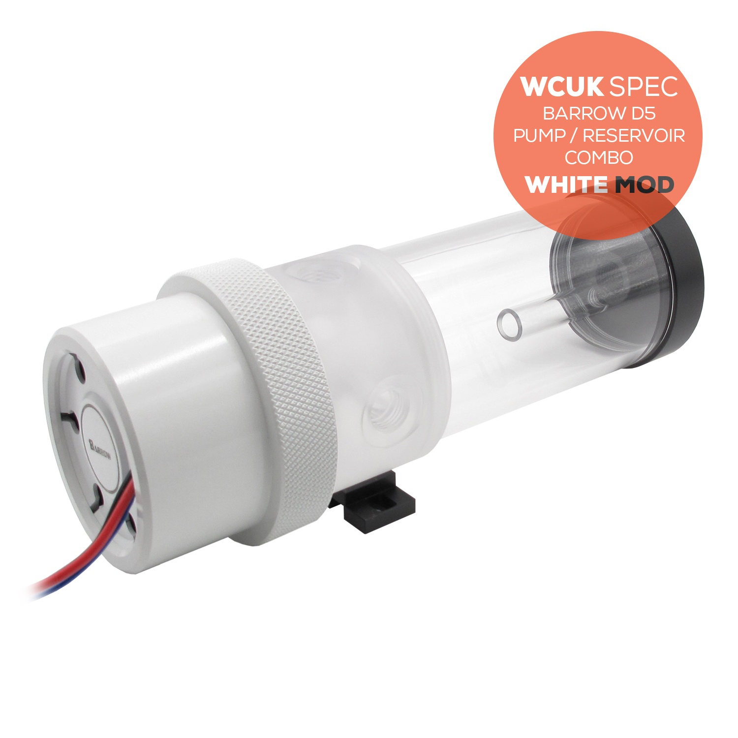 WCUK Spec - Barrow D5 Vario Pump / 130mm Reservoir - White ...