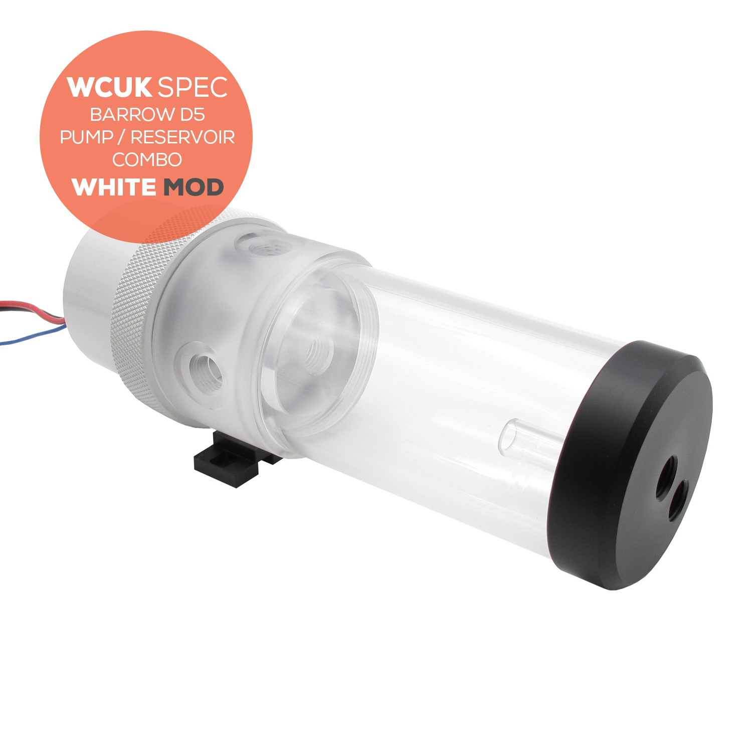 WCUK Spec - Barrow D5 Vario Pump / 130mm Reservoir - White ...