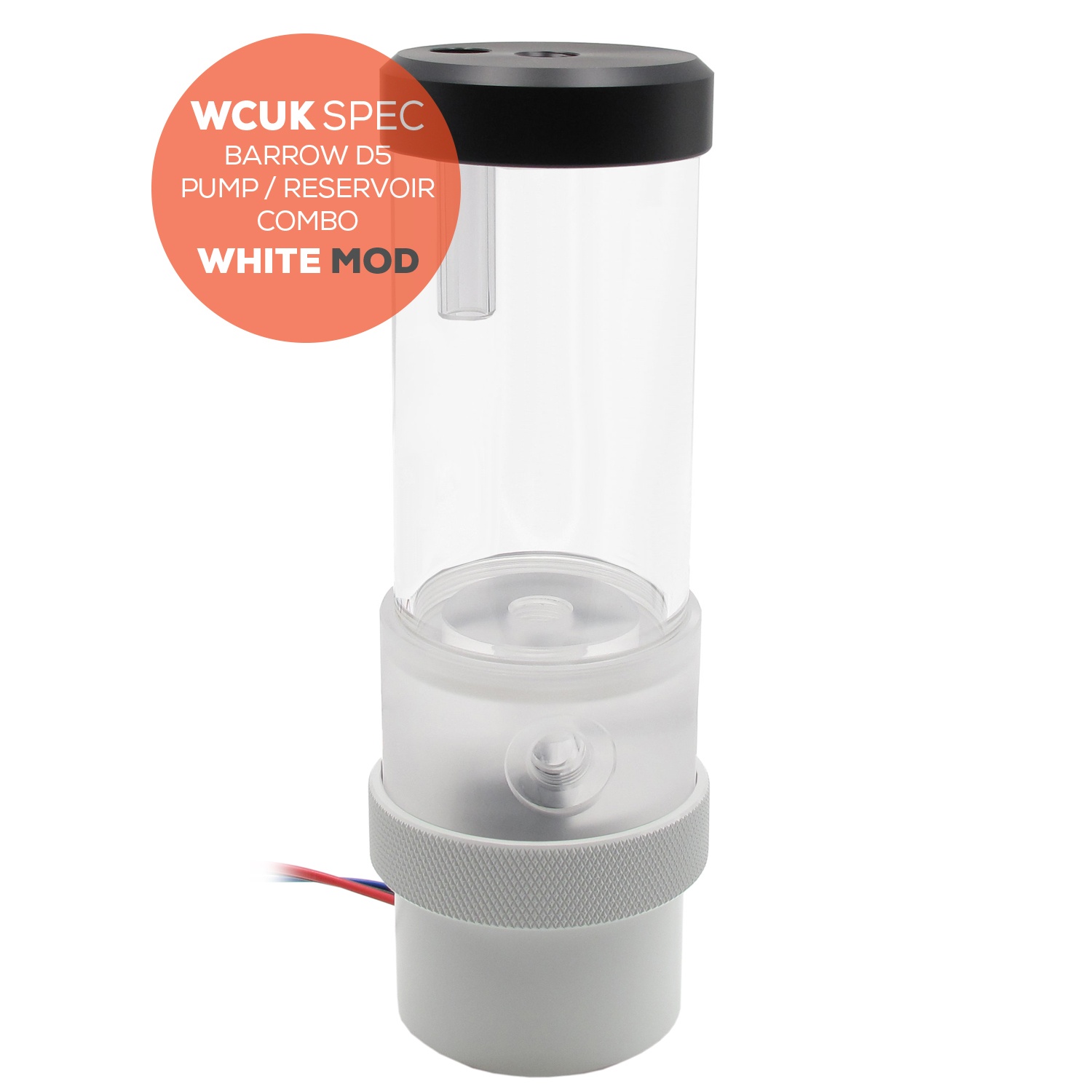 WCUK Spec - Barrow D5 Vario Pump / 130mm Reservoir - White ...