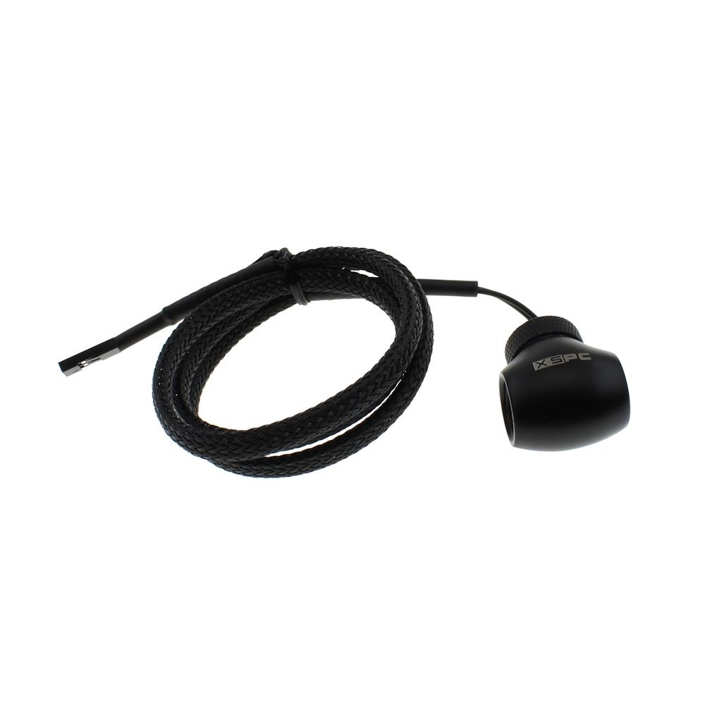 XSPC G1/4 Inline 10k Sensor (Matt Black) - Watercooling UK