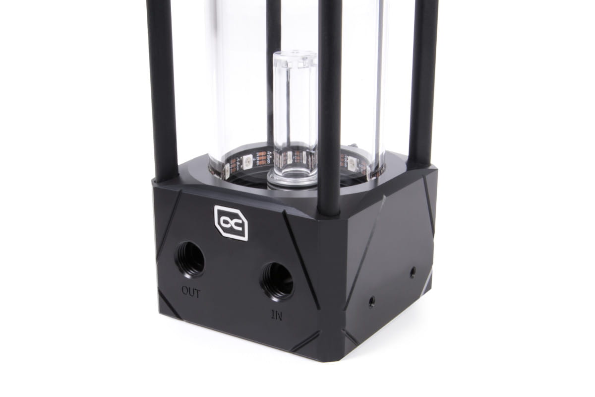 Alphacool Eisbecher Aurora D5 Acetal/Glas - 250mm incl. Alphacool VPP ...