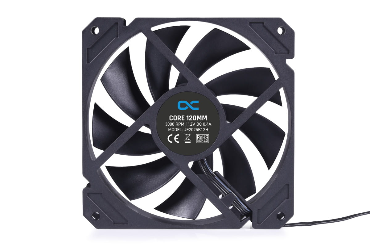 Alphacool Core 120mm fan PWM 3000rpm (120x120x25mm) - Watercooling UK