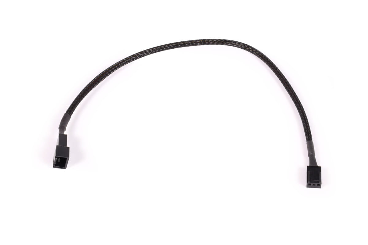 Alphacool fan cable 3-pin to 3-pin extension 30cm - Watercooling UK