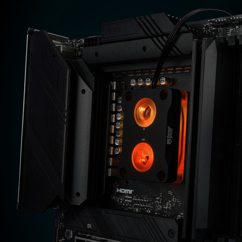 Thermal Grizzly Intel Mycro Direct-Die Pro RGB V1 CPU water cooler ...