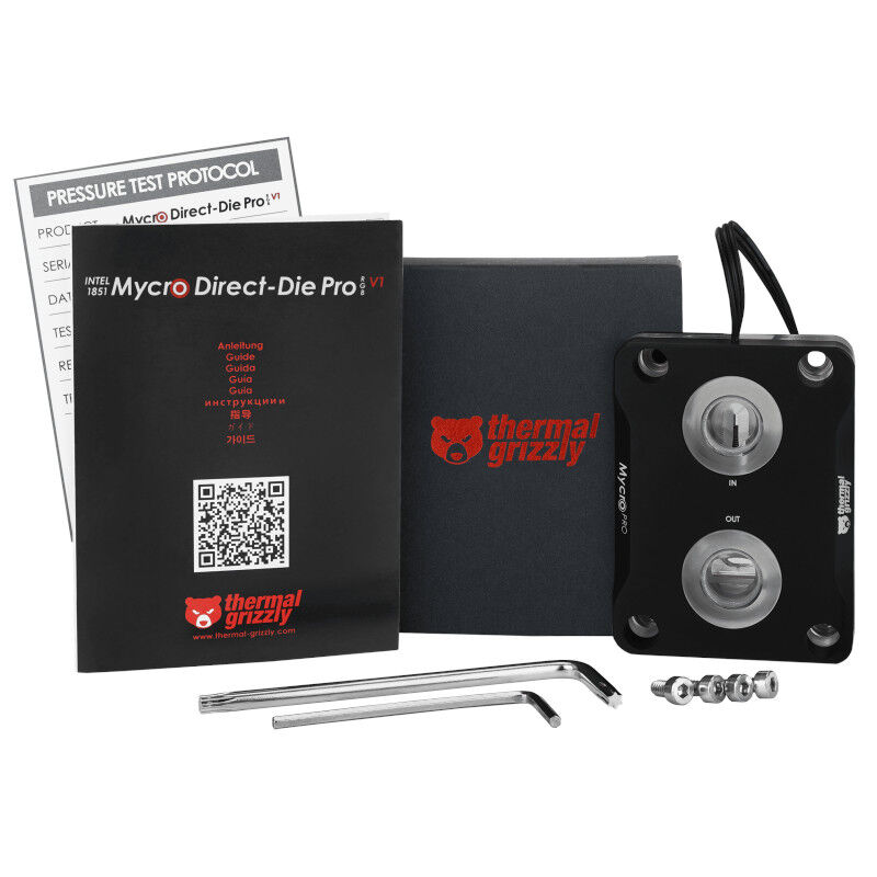 Thermal Grizzly Intel 1851 Mycro Direct-Die Pro RGB V1 - Watercooling UK