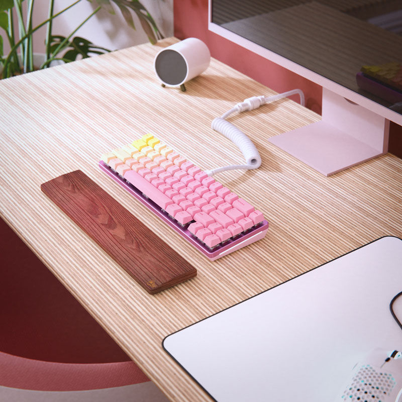 Glorious GPBT Keycaps - Pink Grapefruit - Forge - Watercooling UK