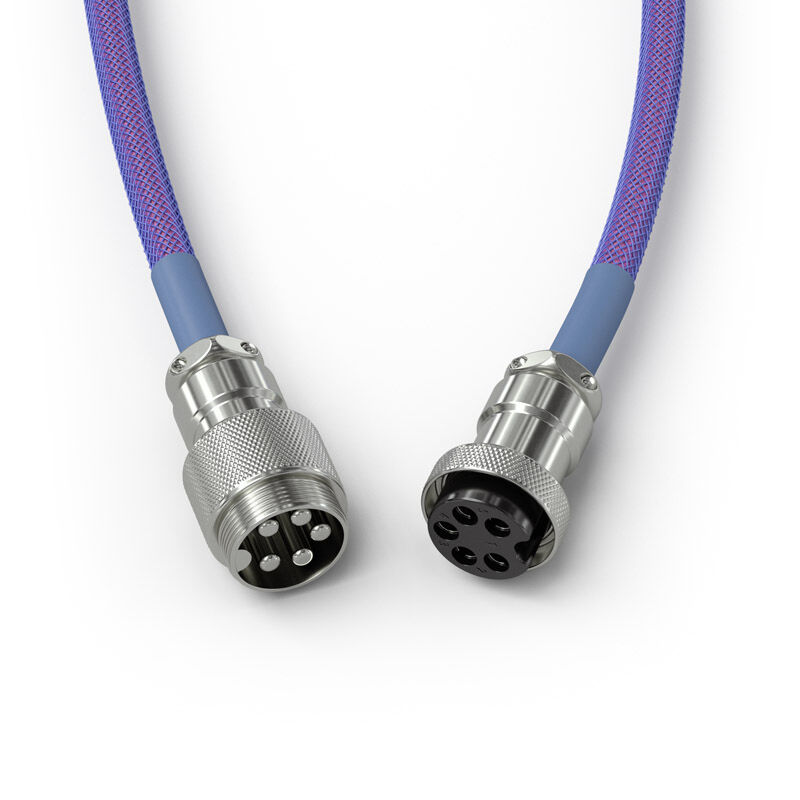 Glorious Coiled Cable Nebula, USB-C to USB-A spiral cable - 1.37m ...