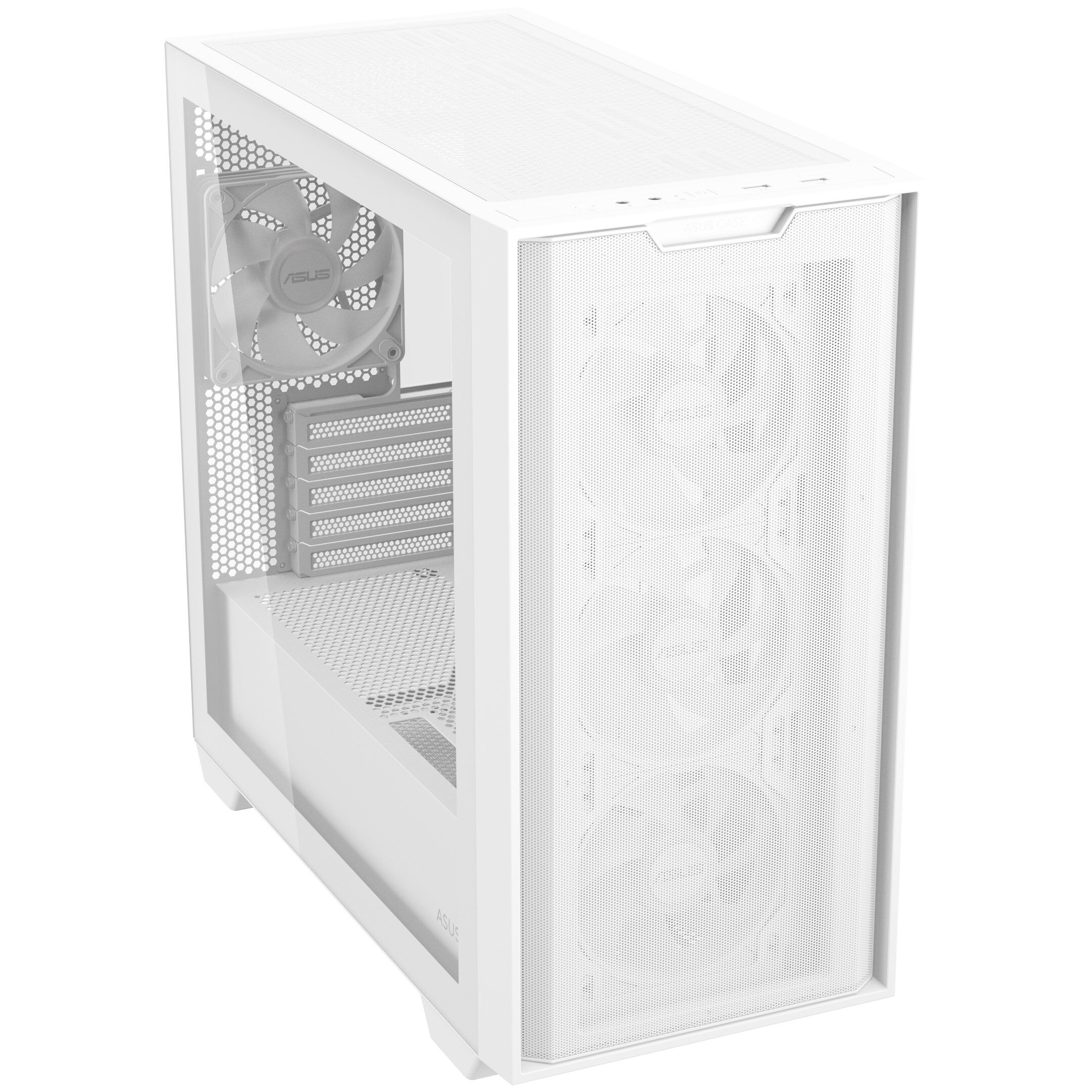 ASUS A21 PLUS TG ARGB case - white - Watercooling UK