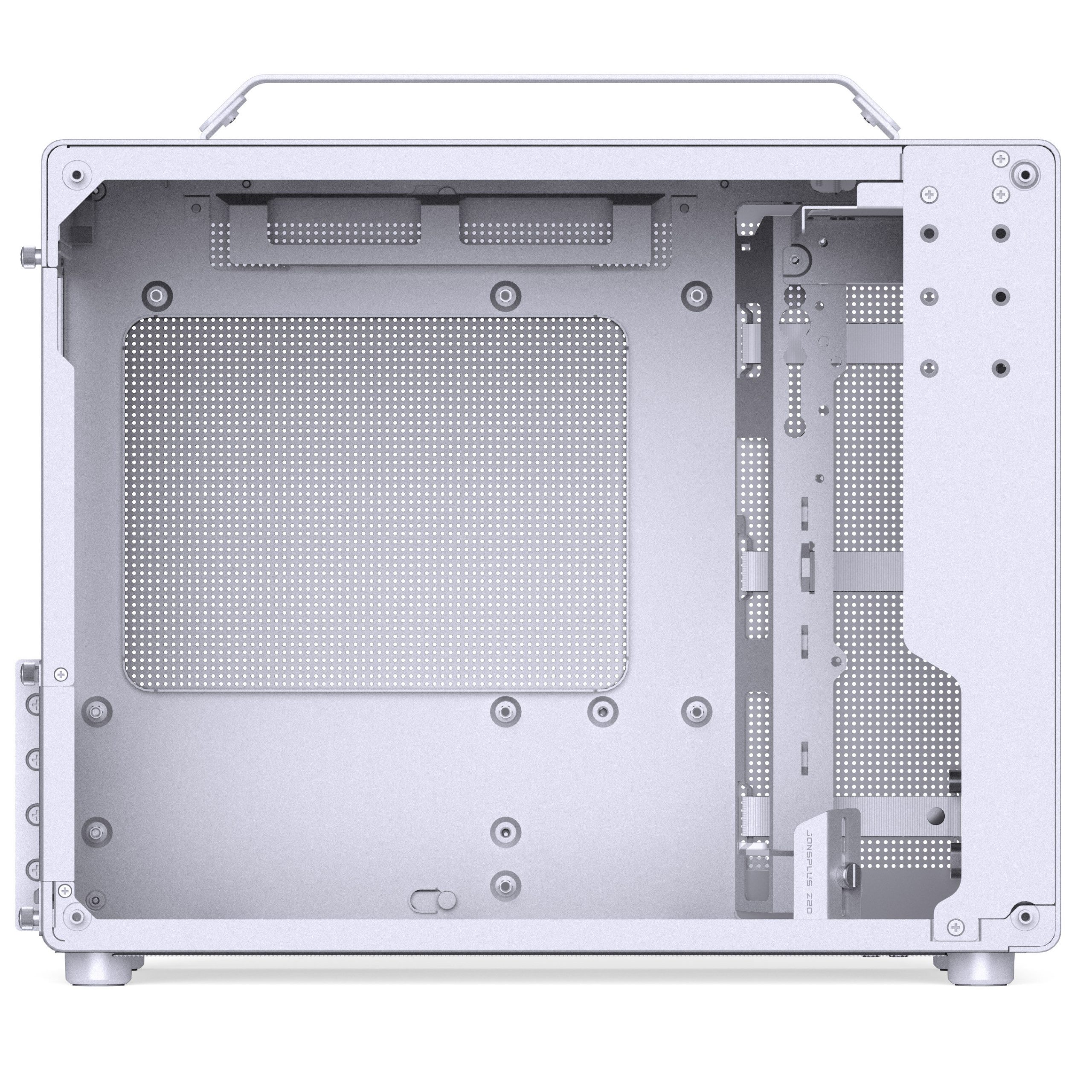 Jonsplus (Jonsbo) Z20 Micro-ATX case, with carrying handle - white ...