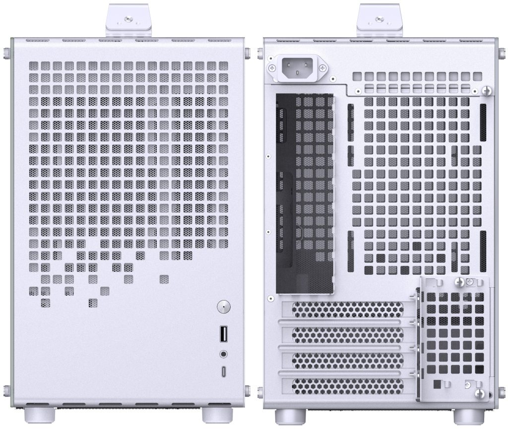 Jonsplus (Jonsbo) Z20 Micro-ATX case, with carrying handle - white ...