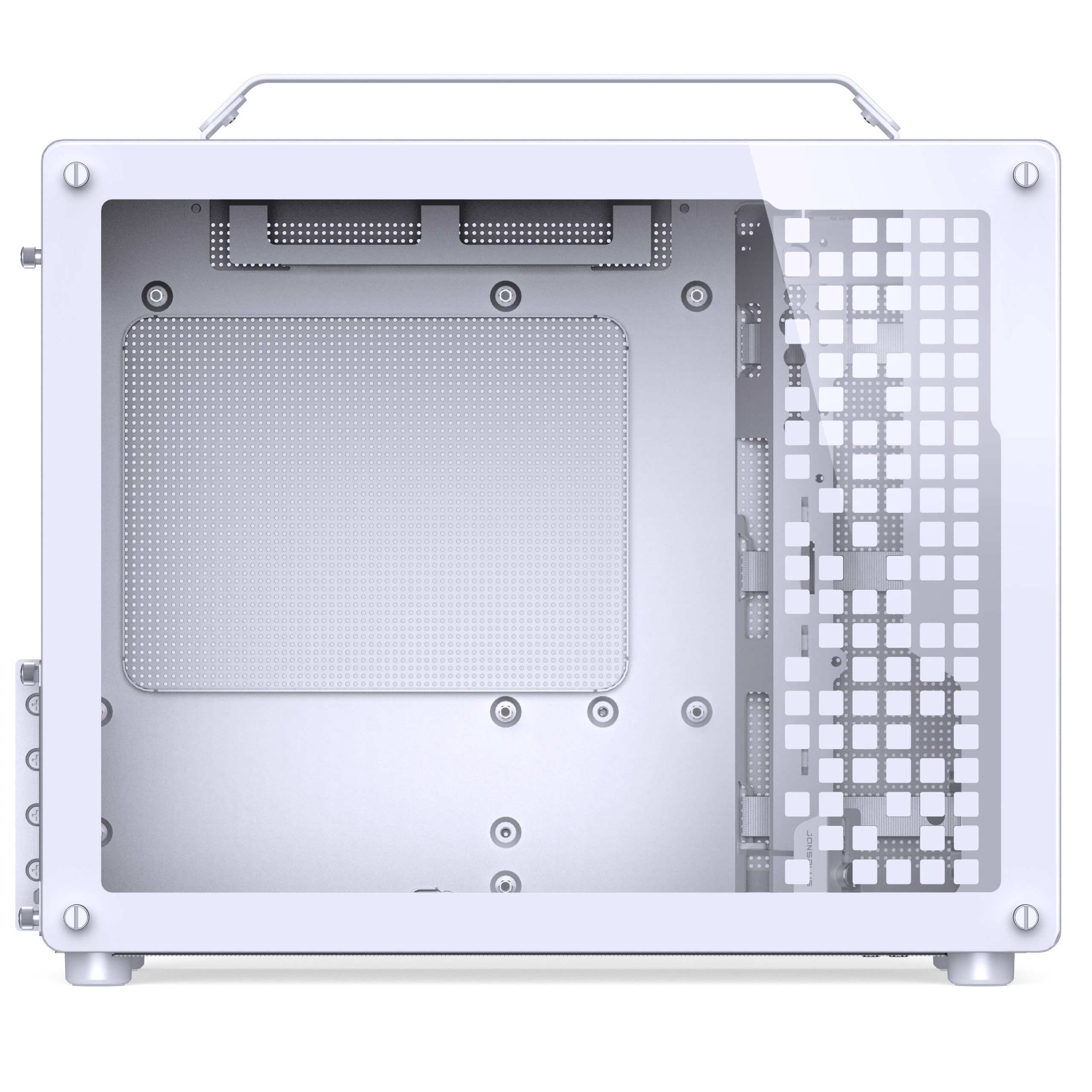 Jonsplus (Jonsbo) Z20 Micro-ATX case, with carrying handle - white ...